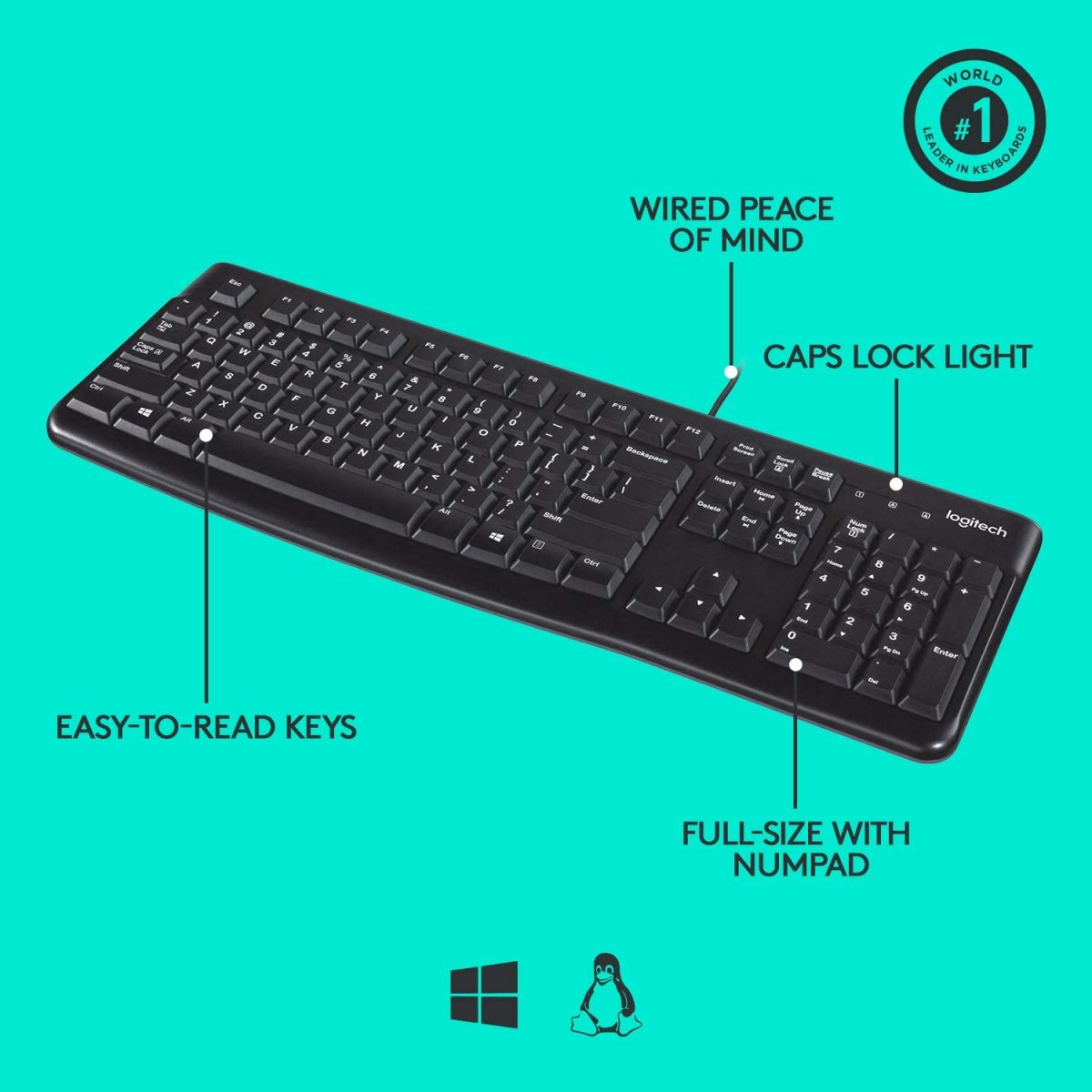 Logitech Keyboard K120 Microlink